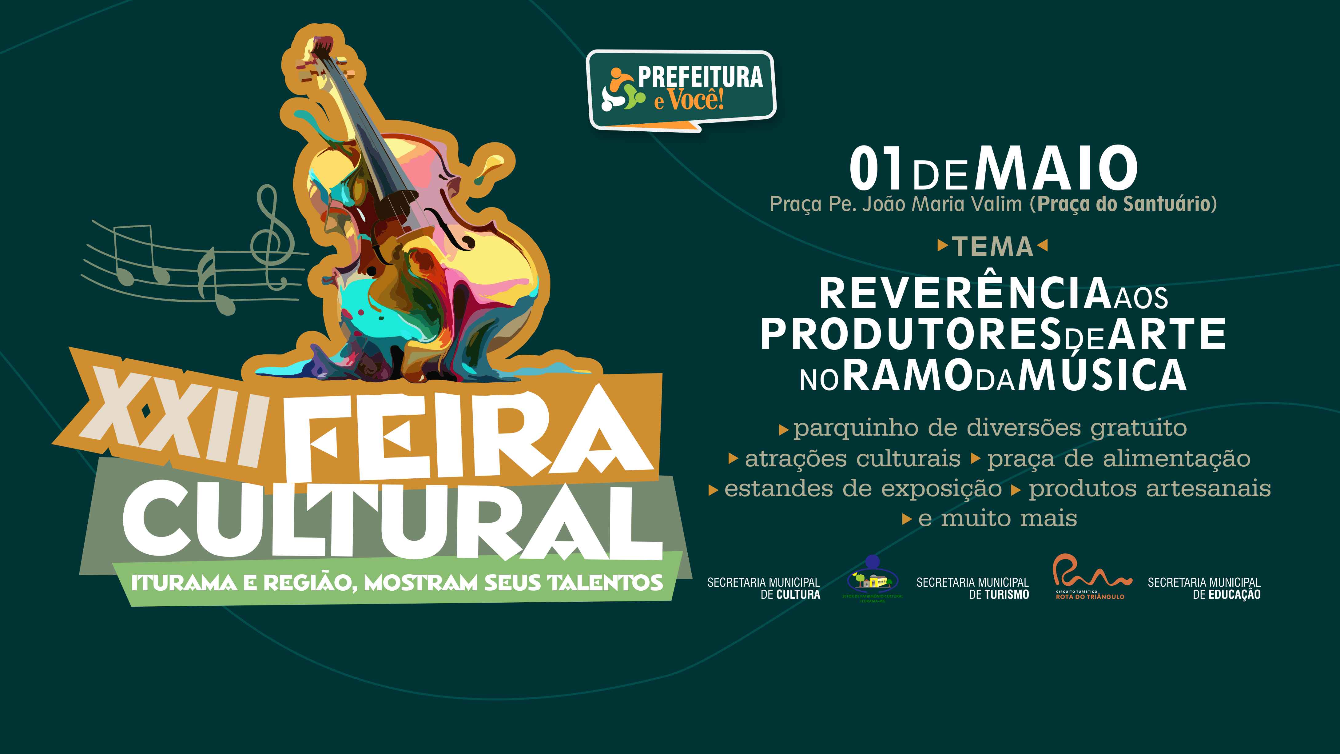 VEM AÍ: XXII FEIRA CULTURAL, ITURAMA E REGIÃO MOSTRAM SEUS TALENTOS VEM AÍ: XXII FEIRA CULTURAL, ITURAMA E REGIÃO MOSTRAM SEUS TALENTOS